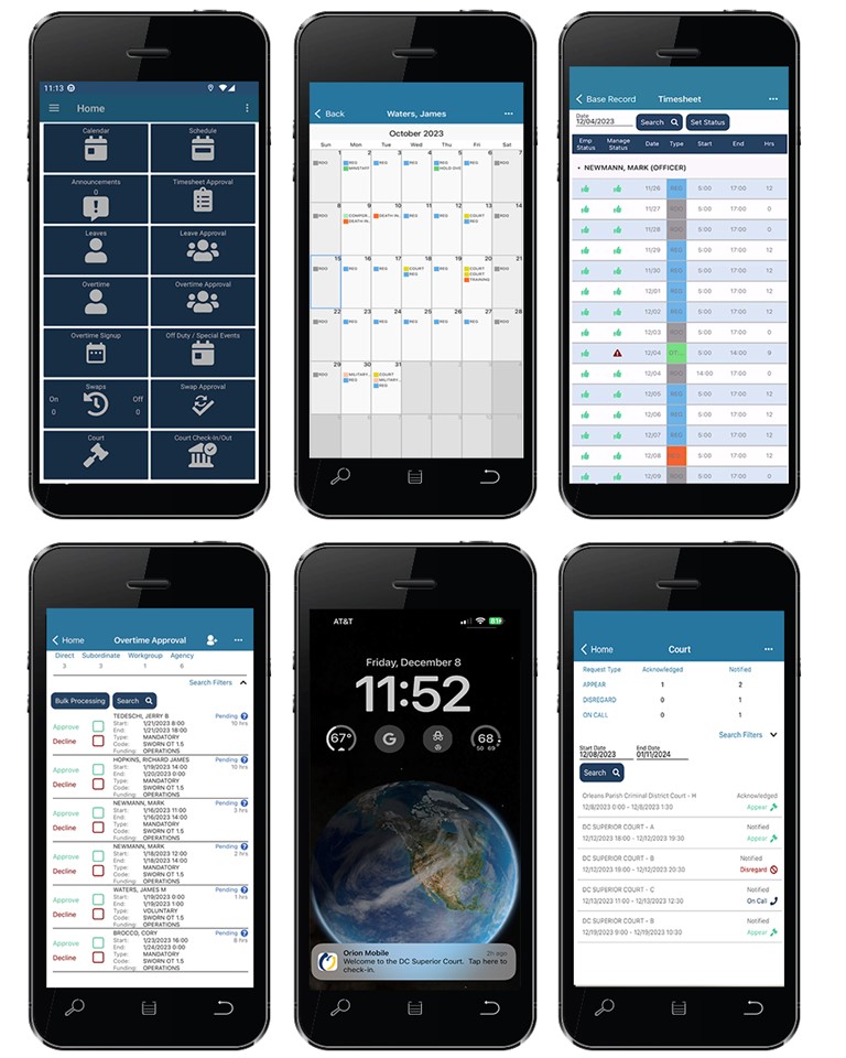 Workforce Mobile App - Premium Gradient Design Gallery - Ultra HD